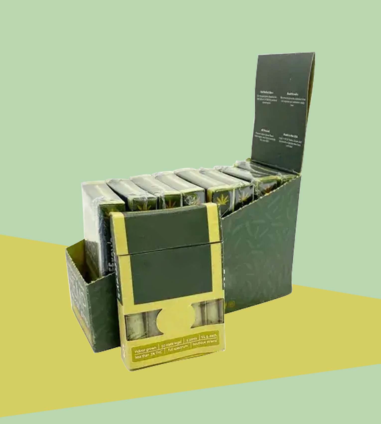 Pre Roll Display Boxes – Wholesale Retail Packaging