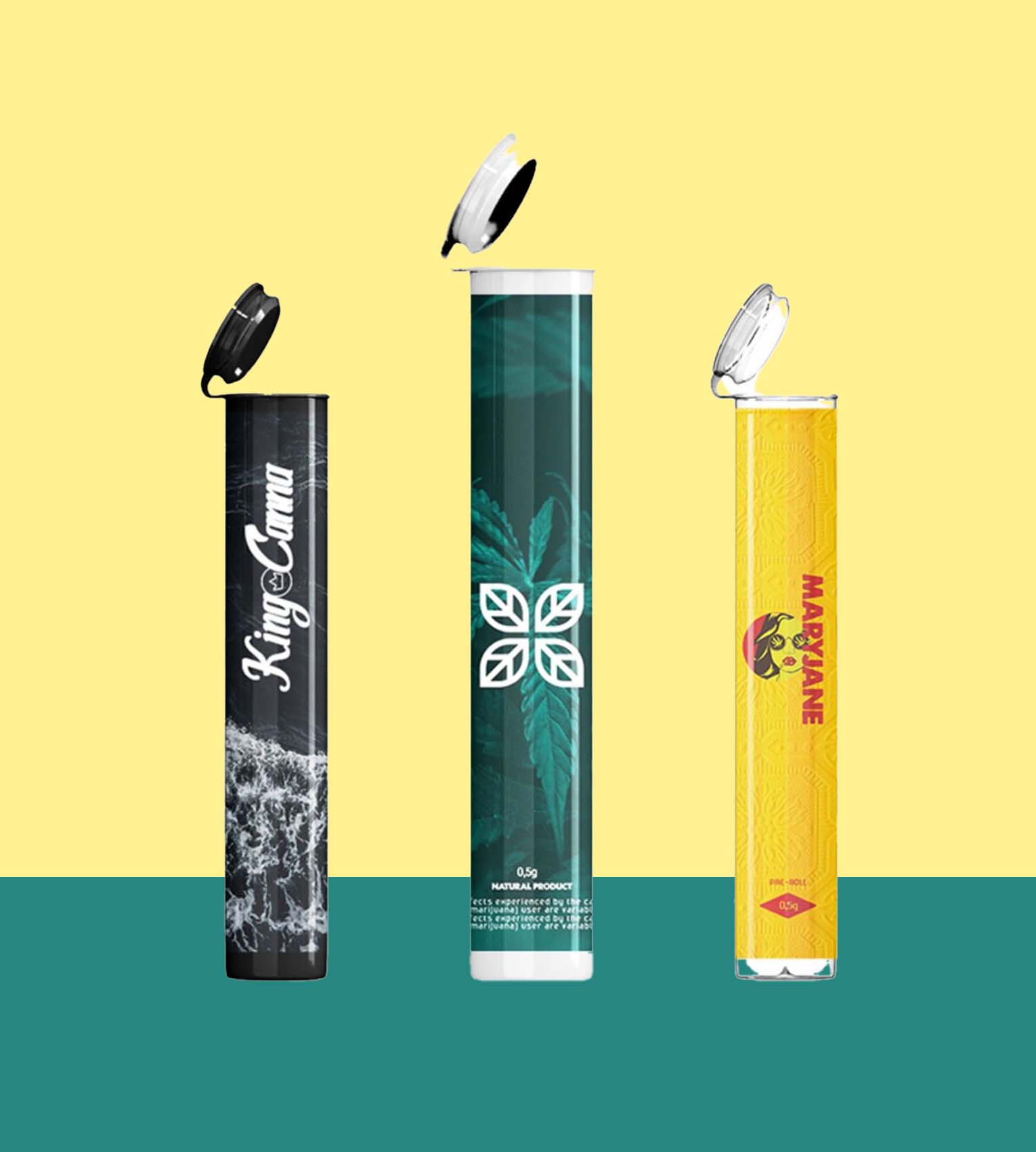 Pre Roll Packaging Labels | Personalized Branding