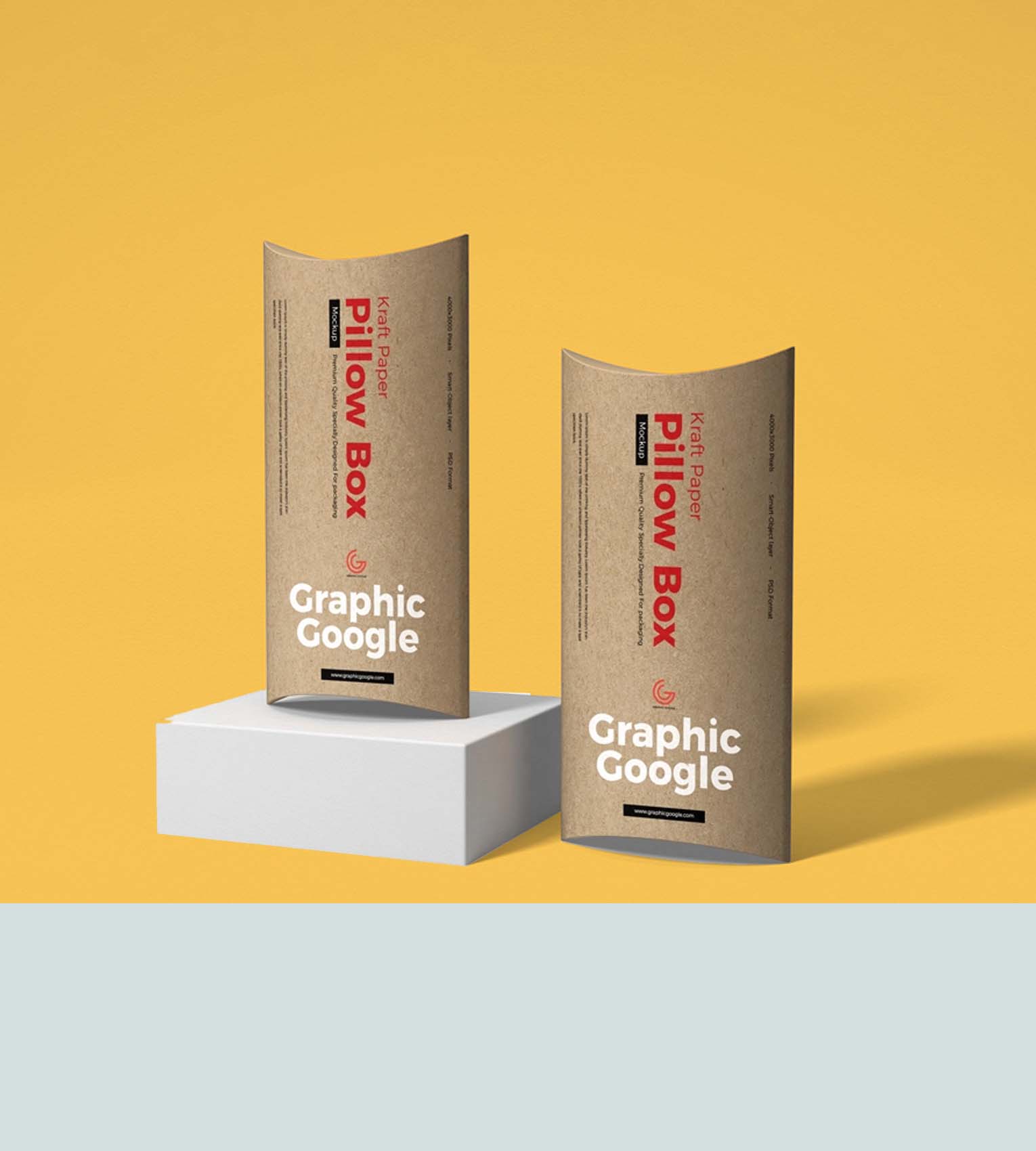 Custom PrintedKraft Pillow Soap Boxes – Customized kraft Boxes