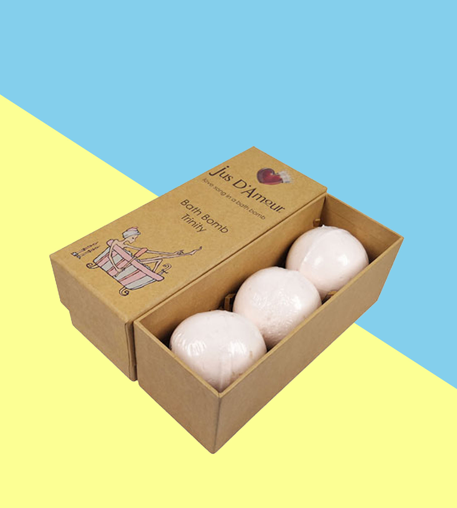 Kraft Bath Bomb Boxes
