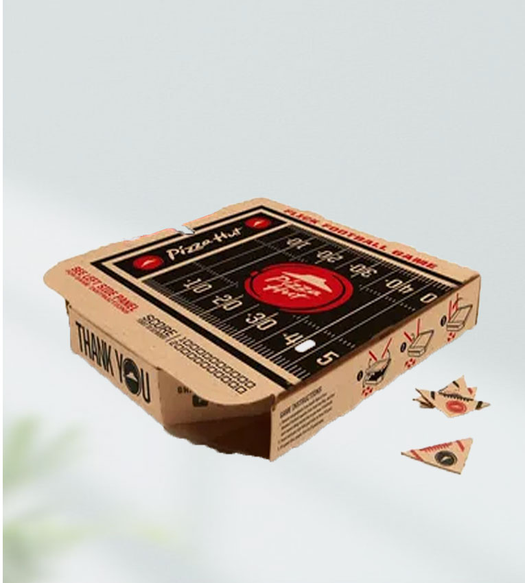 Brown Pizza Boxes