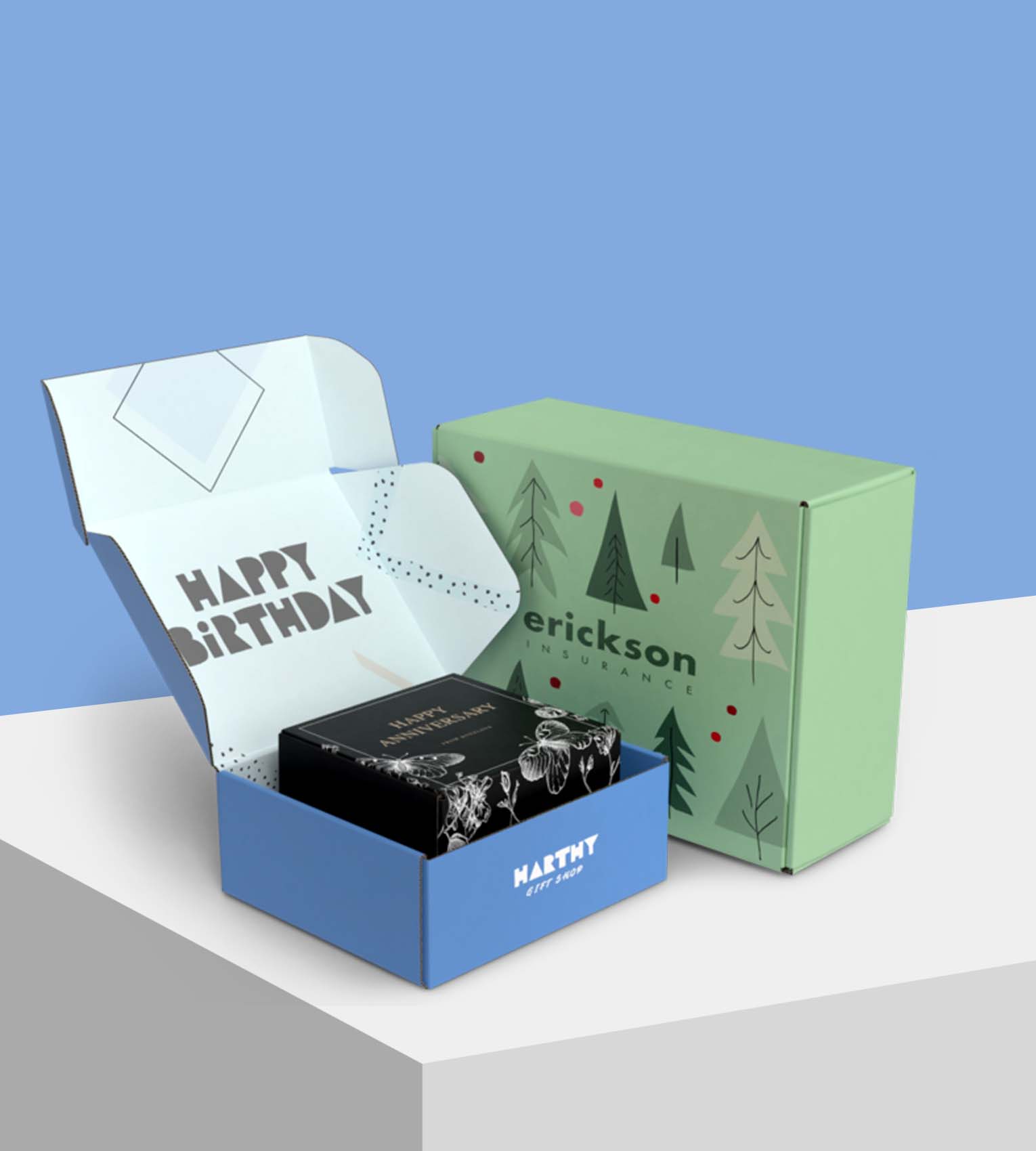 Christmas Shipping Boxes