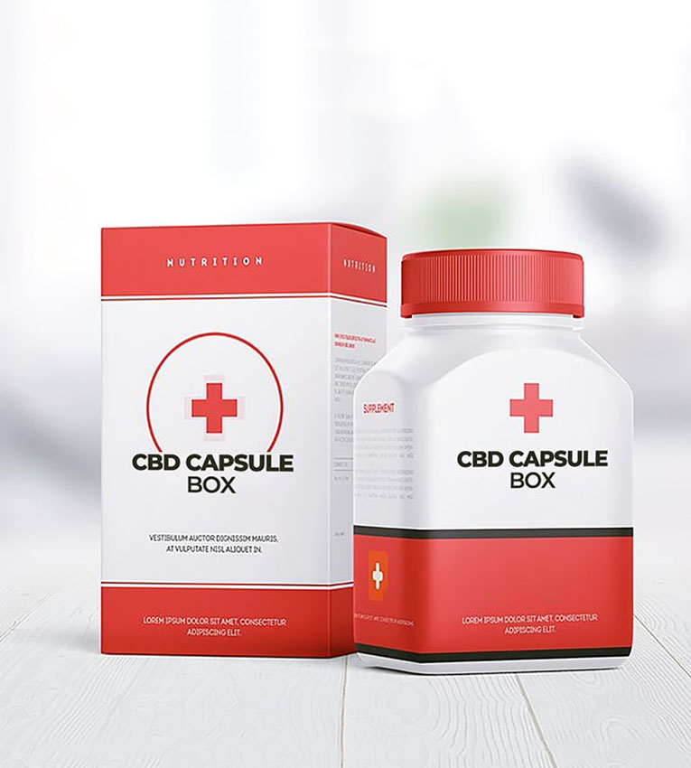 Custom Printed CBD Capsule Boxes At Wholesale Price USA