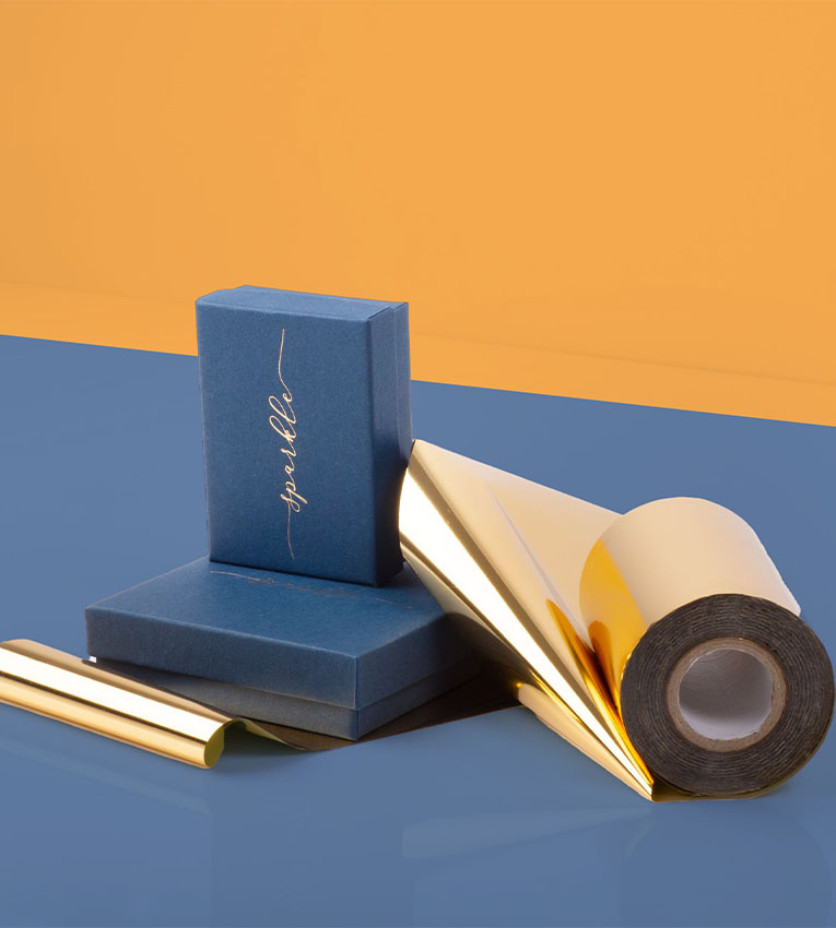 Custom Gold Foil Boxes Wholesale - Empress Packaging