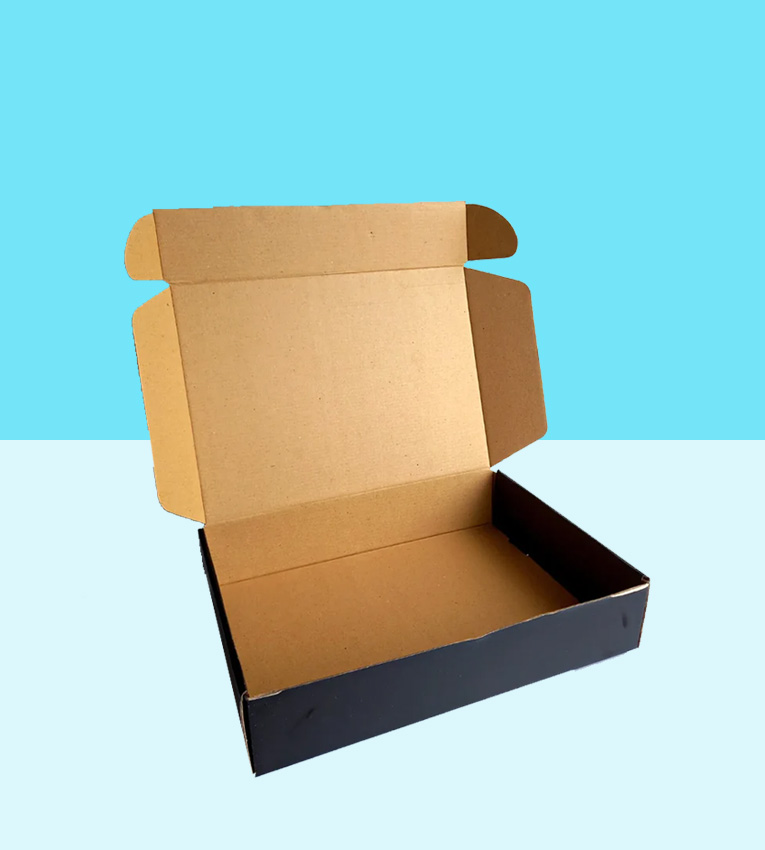 Custom black cardboard boxes at wheolsae | Empress packaging