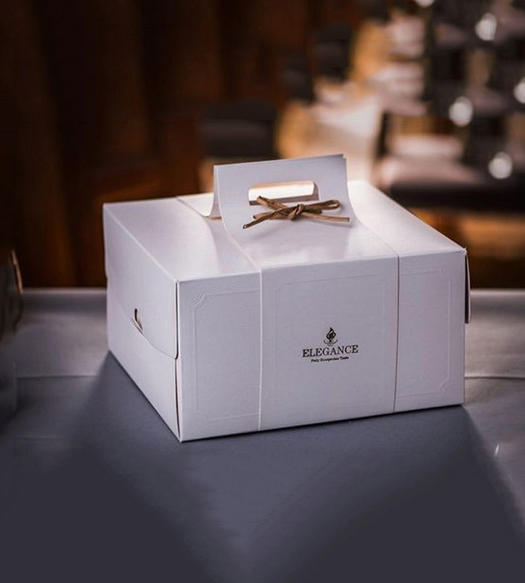 Custom printed white cardboard boxes at wholesale price