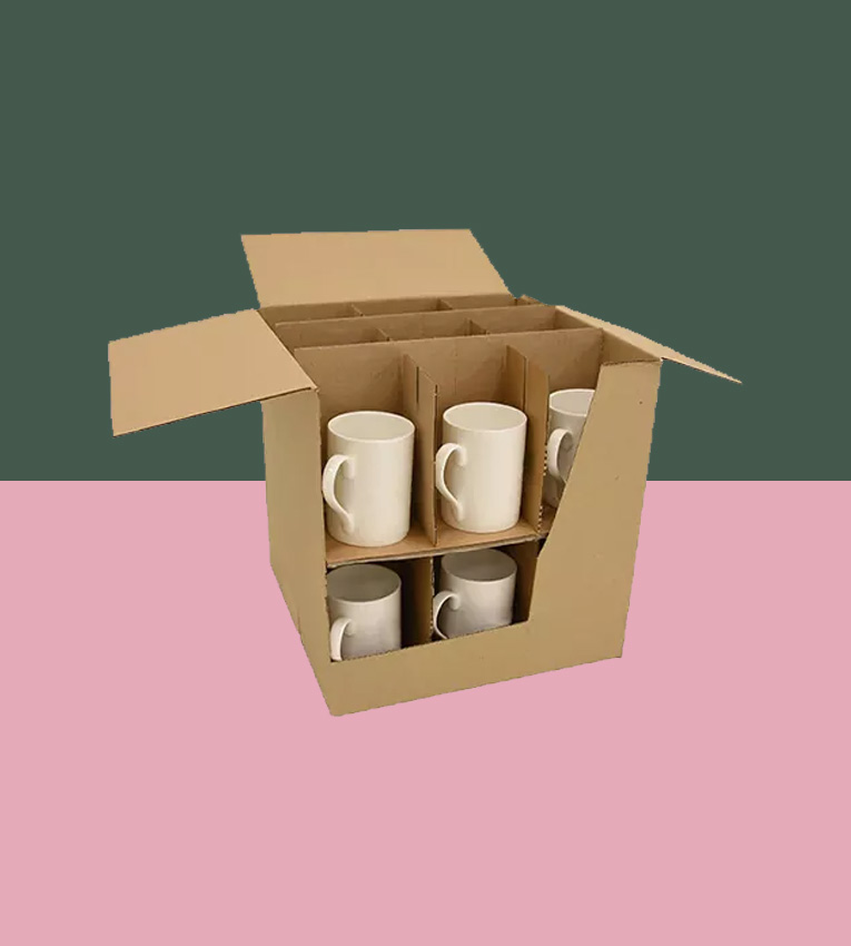 Custom printed cardboard divider boxes | Empress Packaging
