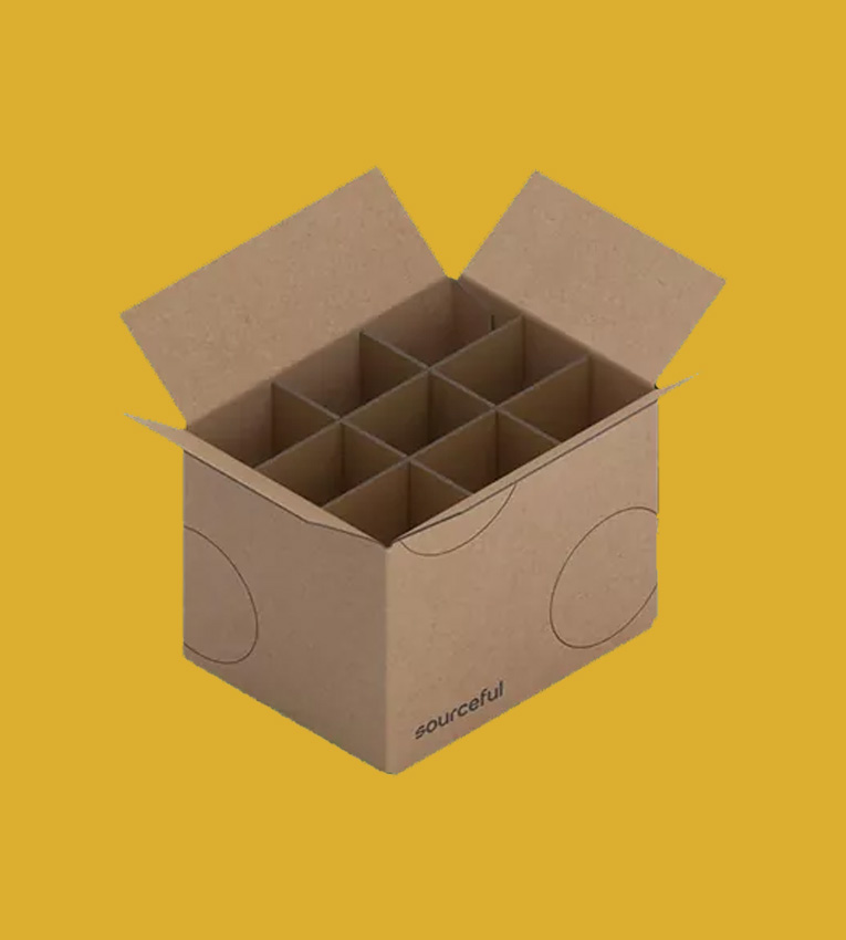 Custom printed cardboard divider boxes | Empress Packaging