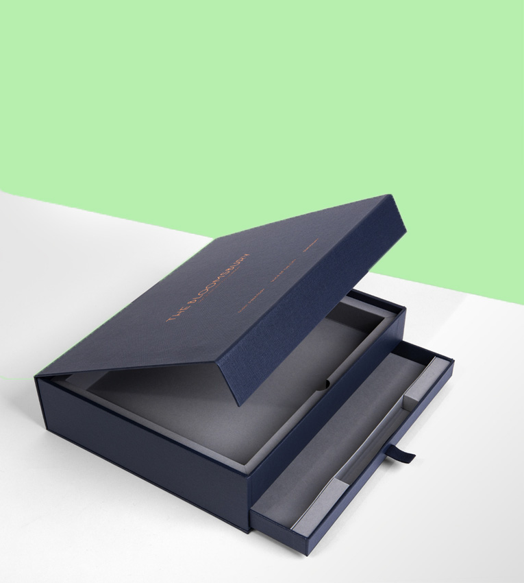 Custom printed flip top rigid boxes | Empress Packaging