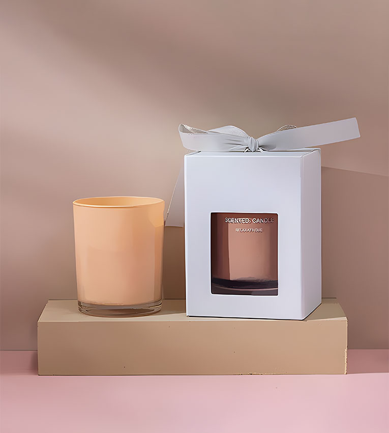 Custom Flip Top Candle Packaging