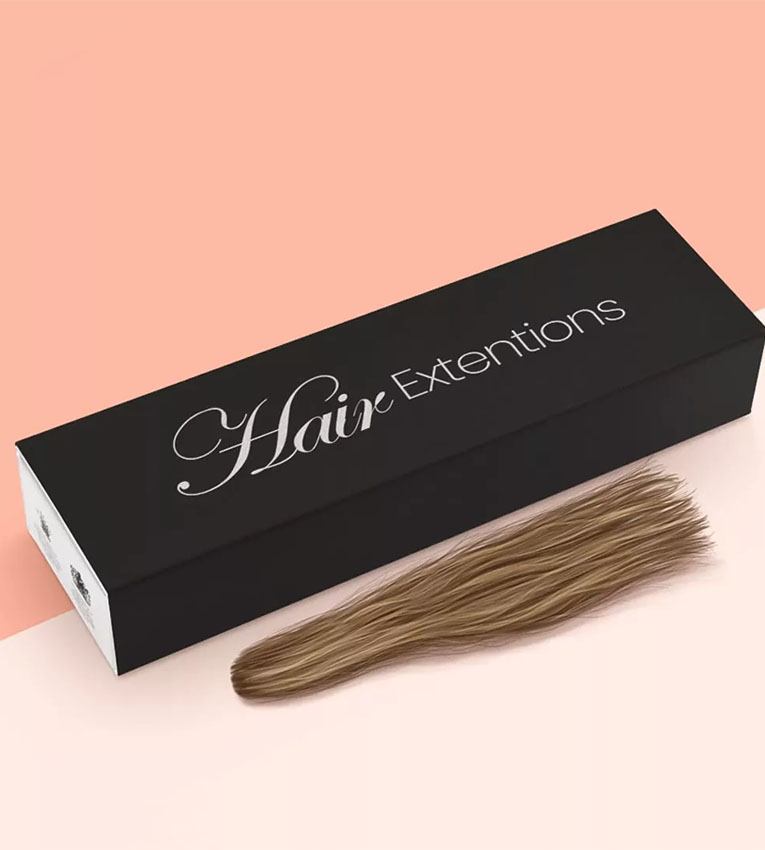 Custom Hair Extension Packaging Boxes | Empress Packaging