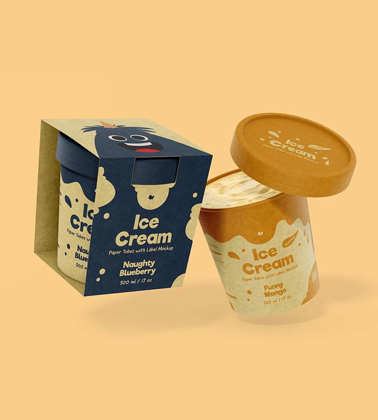 Custom Printed Ice Cream Boxes At Wholesale Price | USA