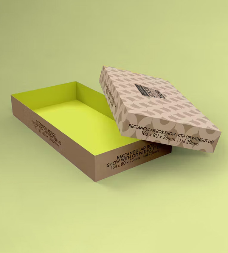 Custom Printed Cardboard Box With Lid| Empress Packaging