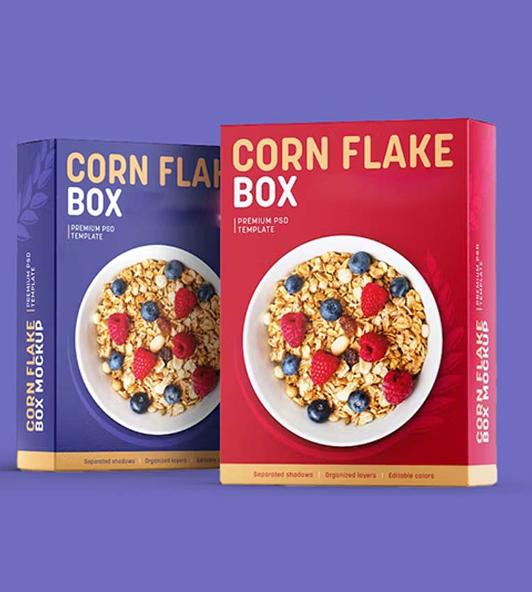 Custom Cereal Packaging Boxes