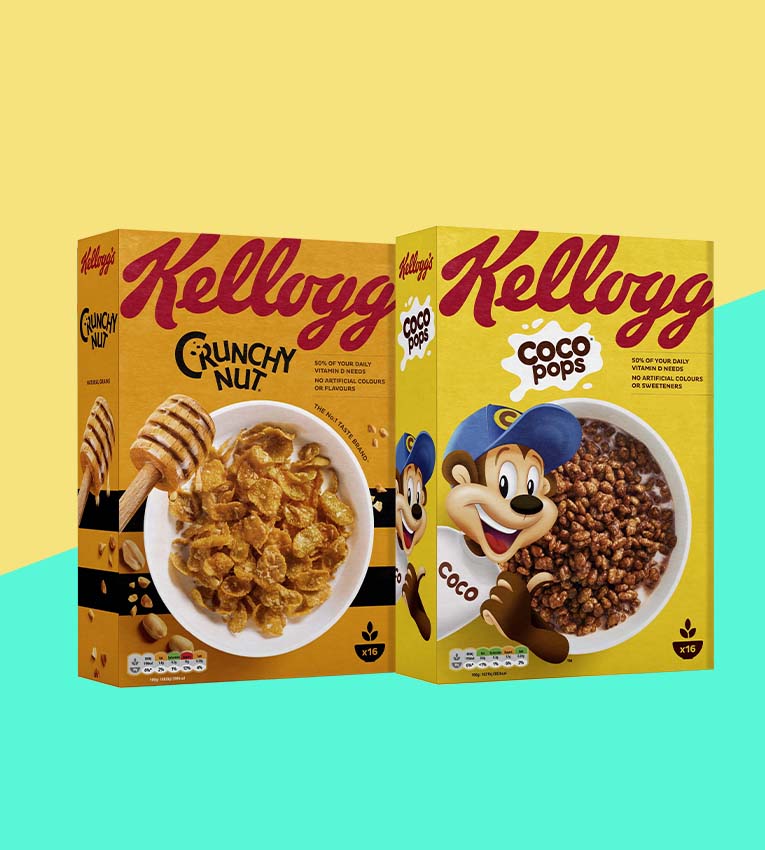 Corn Flakes Cereal Boxes