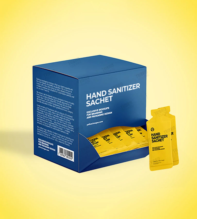 Eco-Friendly Hand Sanitizers Packaging Boxes With Free Shipping
