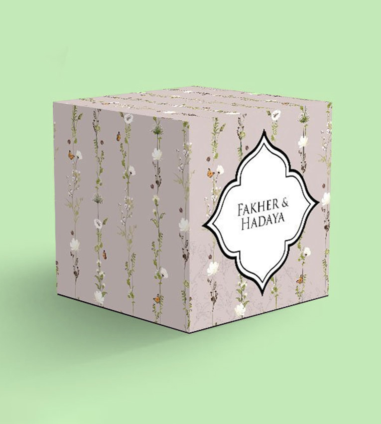 Personalized Favor Boxes