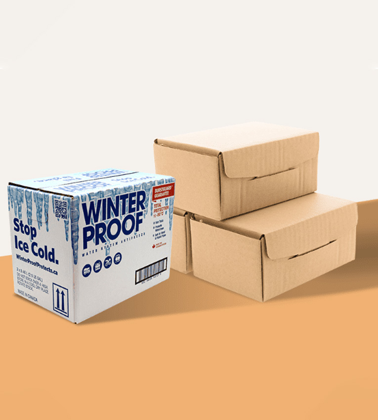 Custom printed Corrugated fiberboard Containers at wholesale