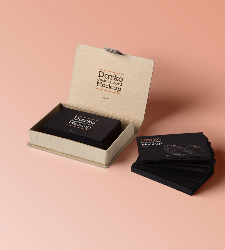 Custom Printed Business Card Boxes - Empress Packaging