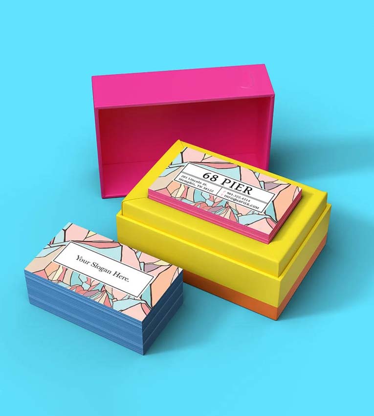 Custom Printed Business Card Boxes - Empress Packaging