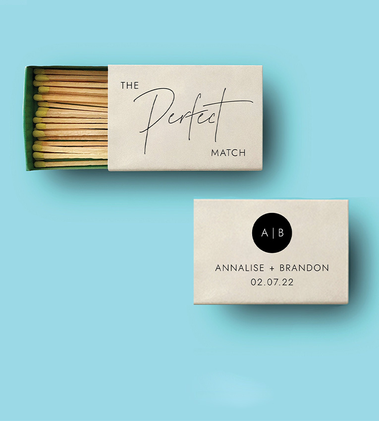 Custom Match Boxes | Branded Packaging Options