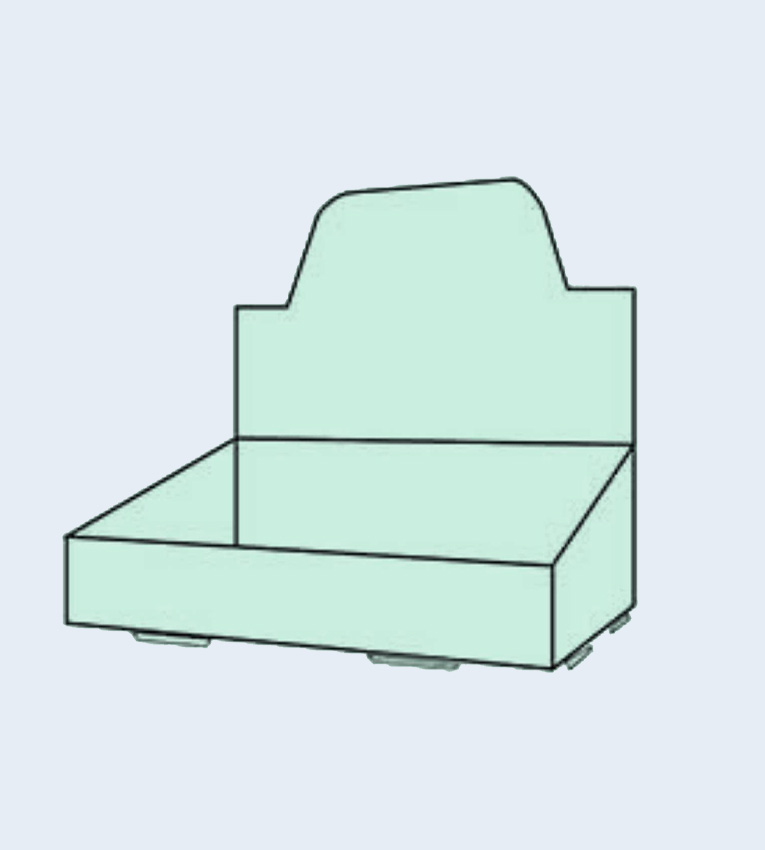 Counter Display Boxes Template