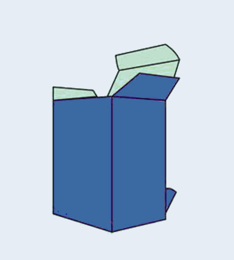 Flip Out Open Dispenser Boxes Template