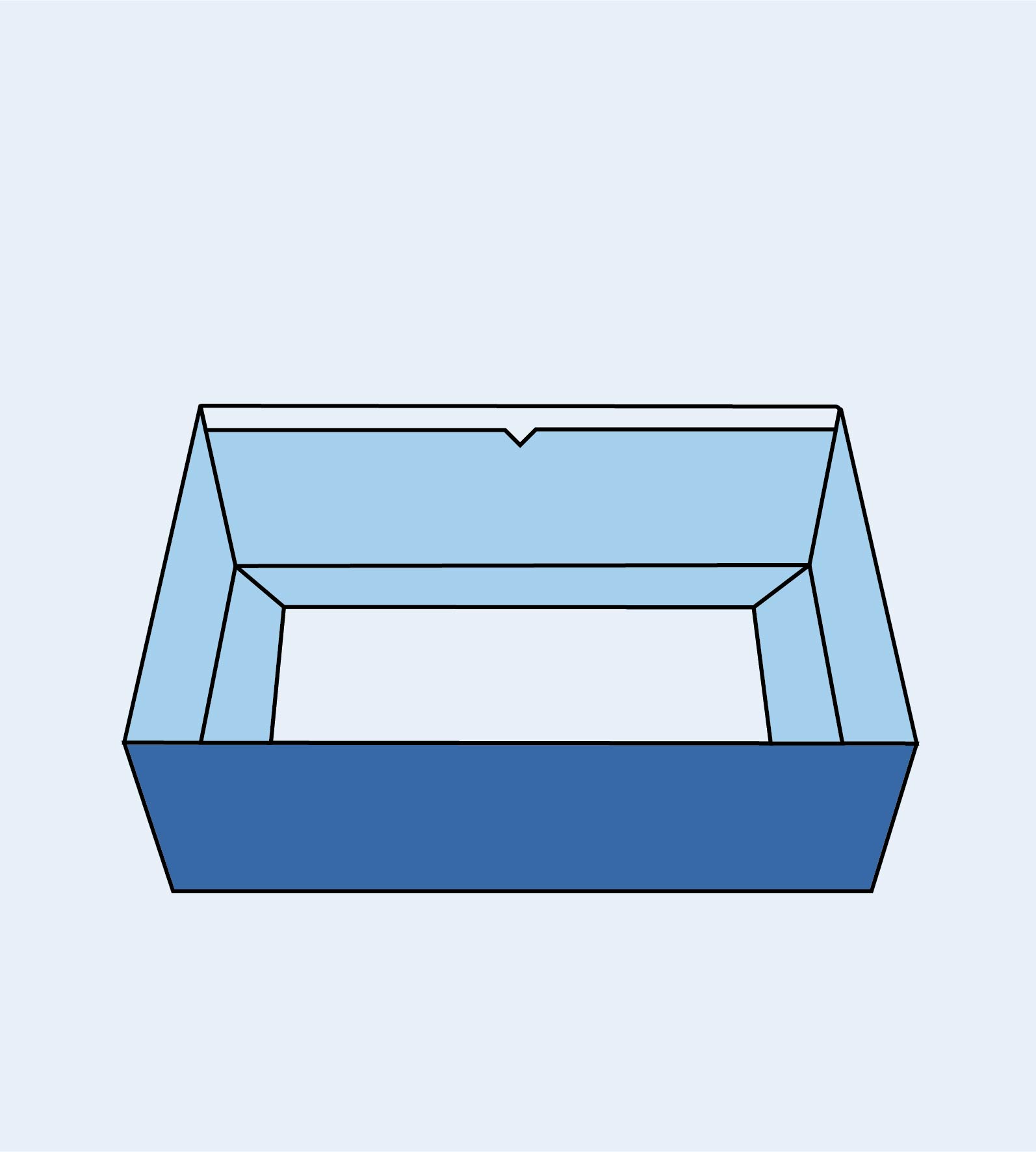 Tray Boxes Template