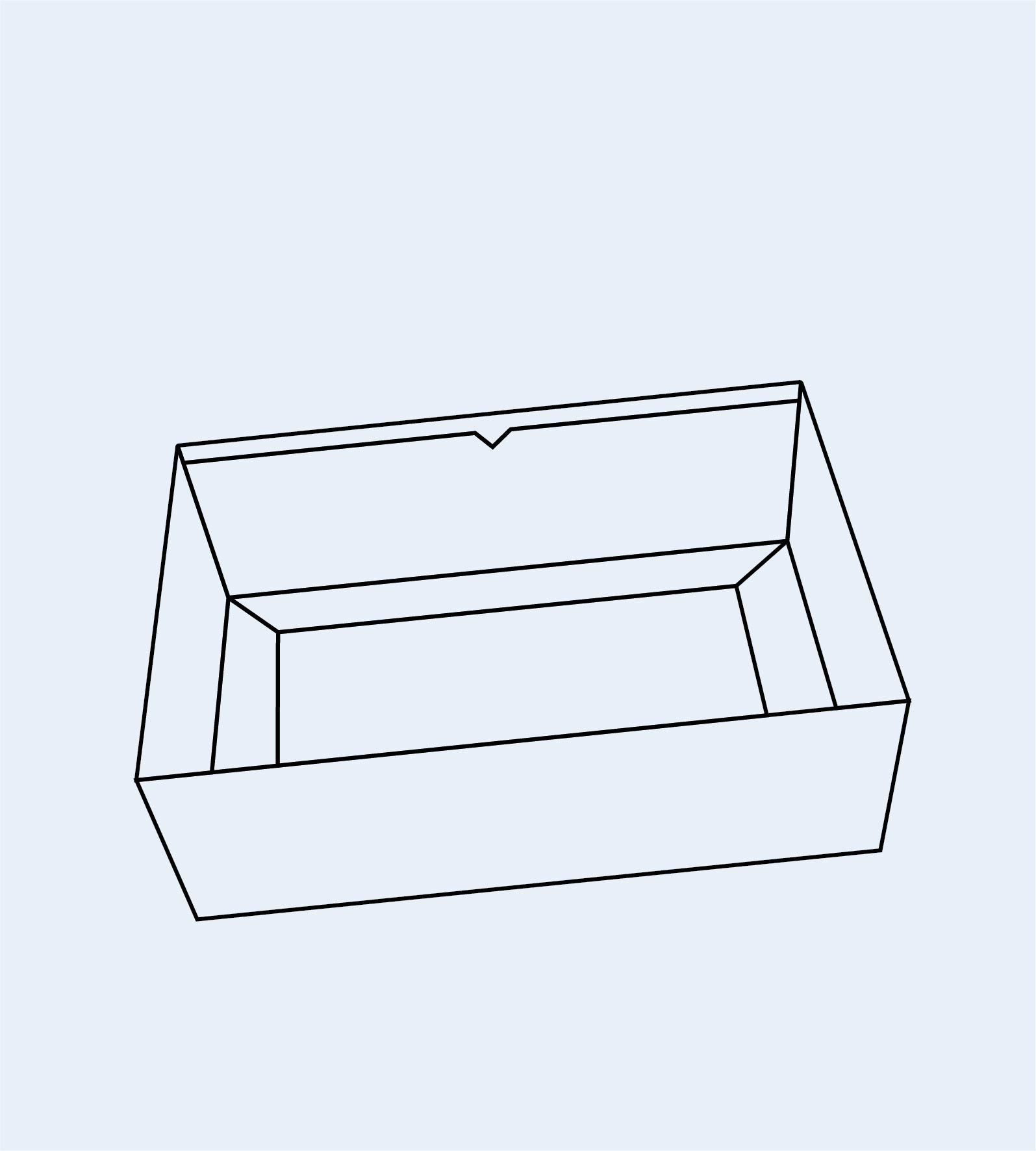 Tray Boxes Template