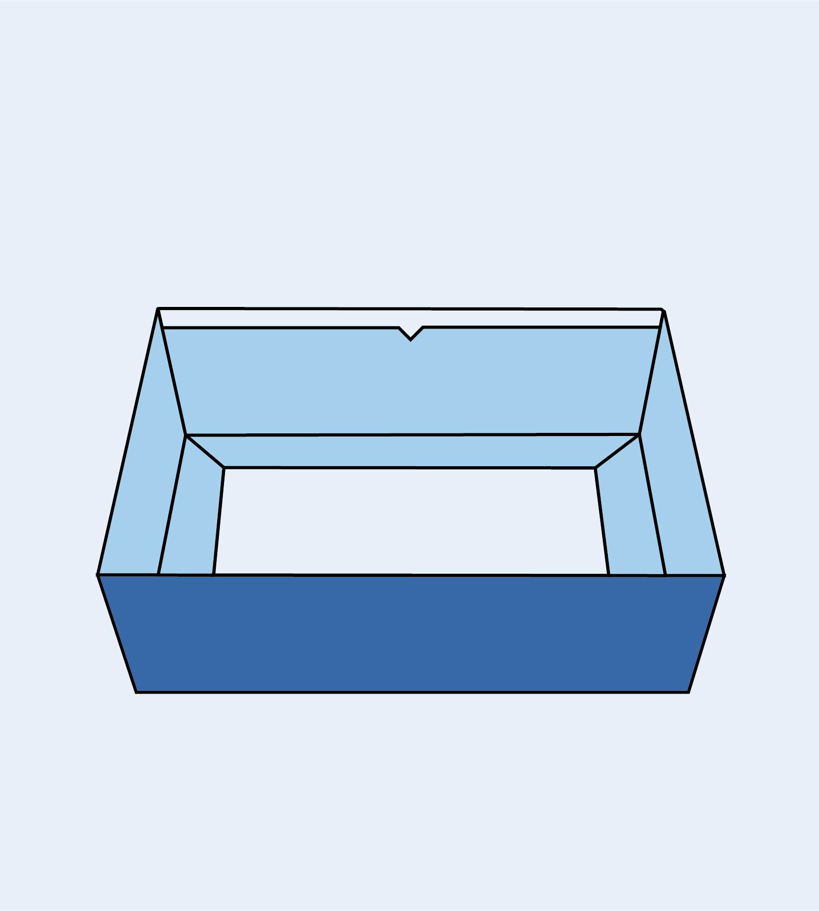 Tray Boxes Template