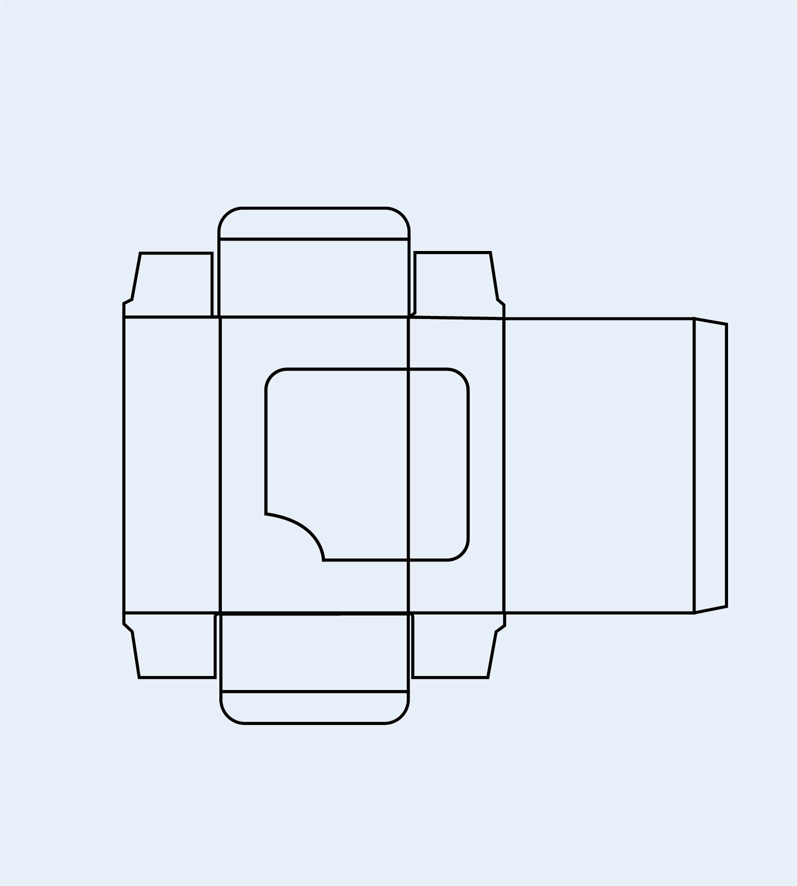 Straight Tuck Boxes with Window | Showcase Products Smartly
