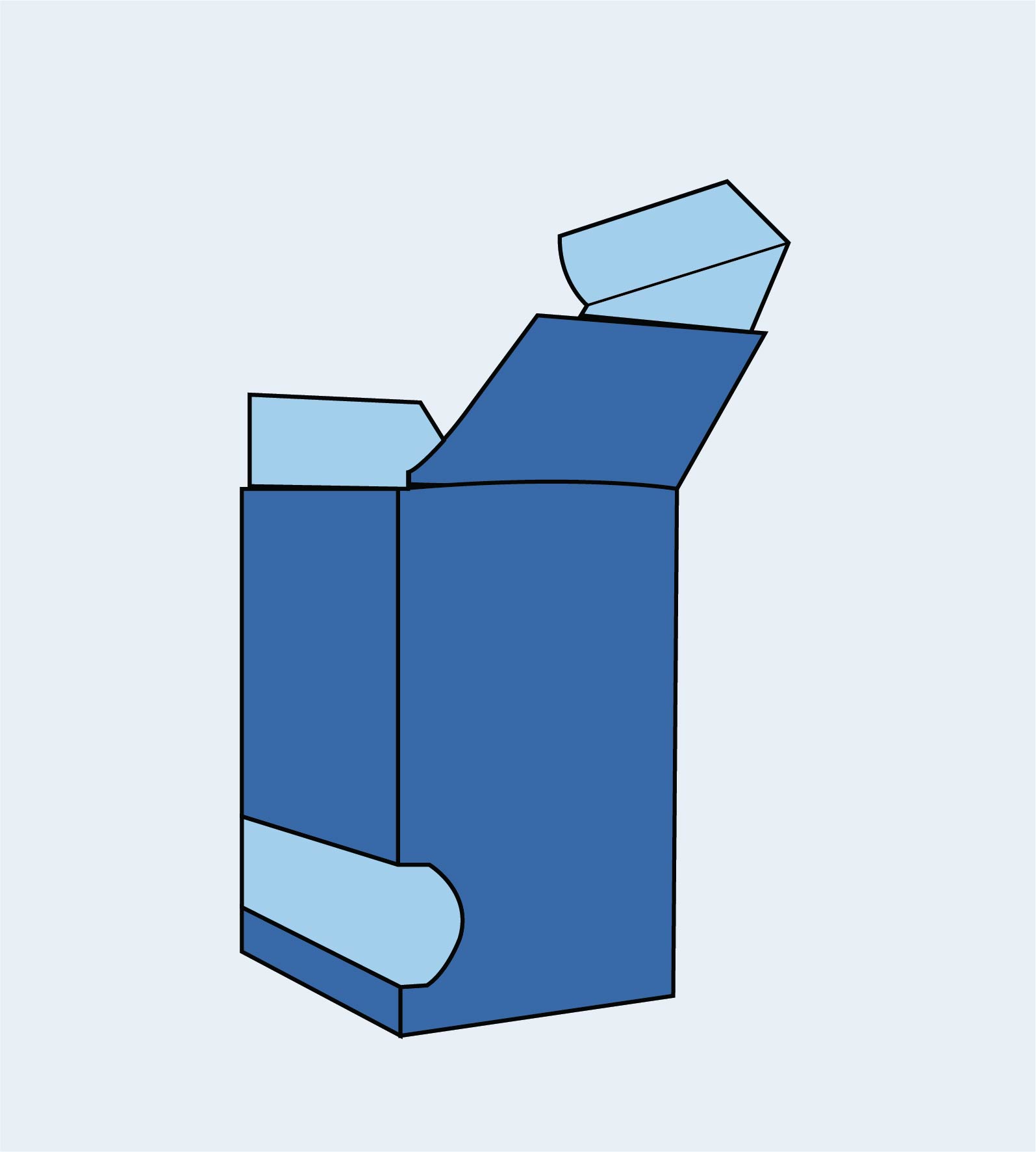 Dispenser Boxes Template