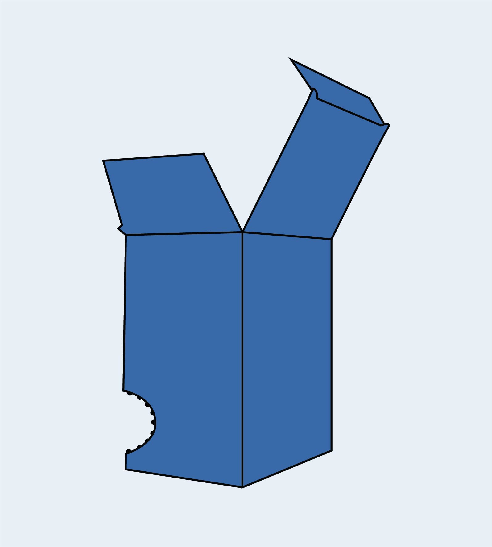 Dispenser Boxes Template