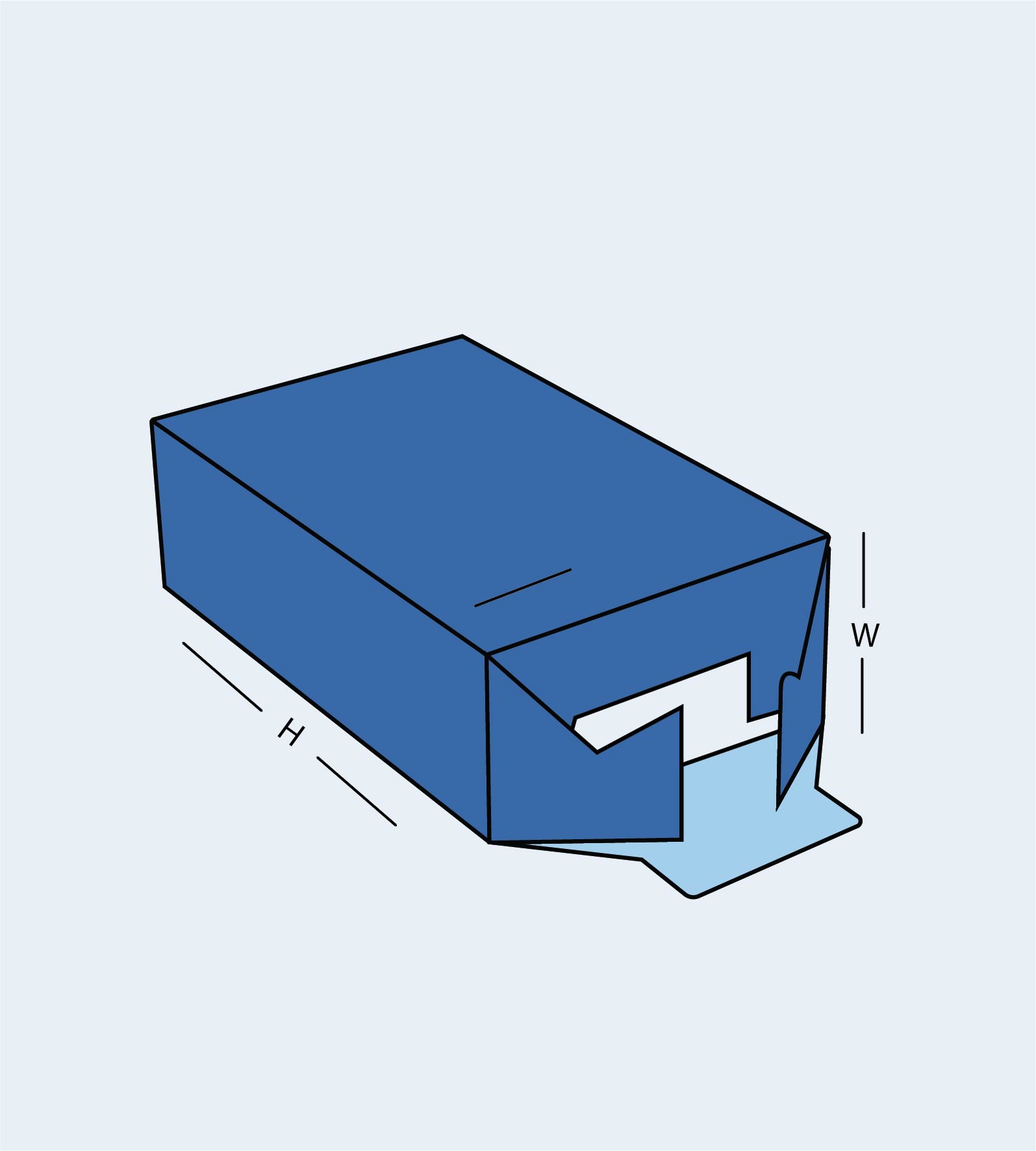 123 Bottom Boxes Template