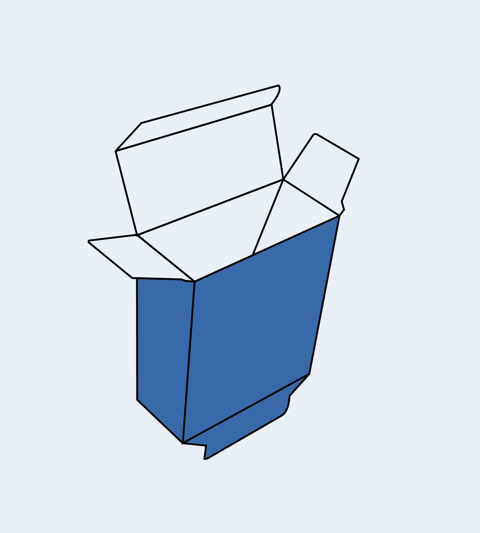 123 Bottom Boxes Template